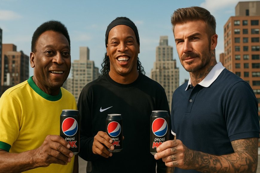 Pepsi Reignites Football Fever with Legends Pelé, Ronaldinho, and ...
